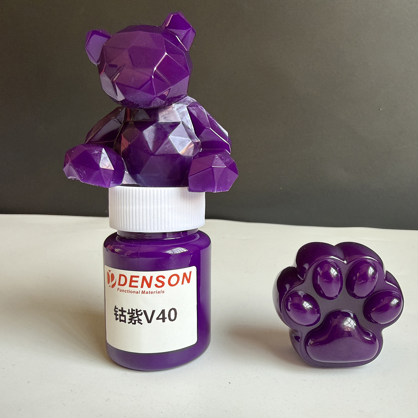 Cooper purple emulsion V40 oil-based color paste without resin carrier ...